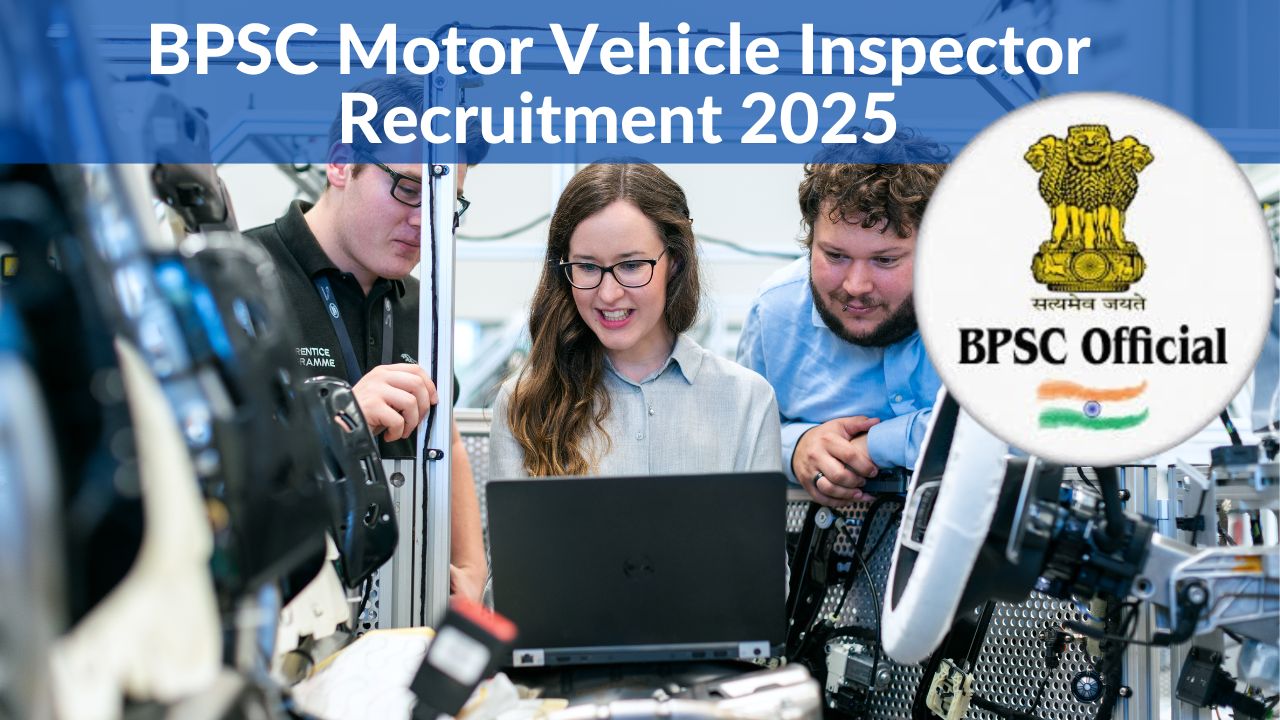 BPSC Motor Vehicle Inspector Recruitment 2025: Apply Before Deadline!