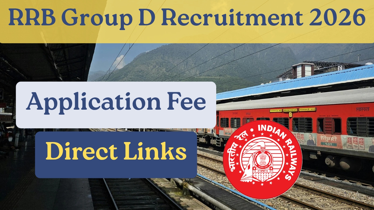 RRB Group D Recruitment 2026: Apply Online & Vacancy Details